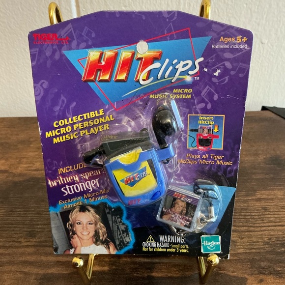 Tiger Electronics | Other | A Rare New Vintage Htf Hit Clips Britney ...